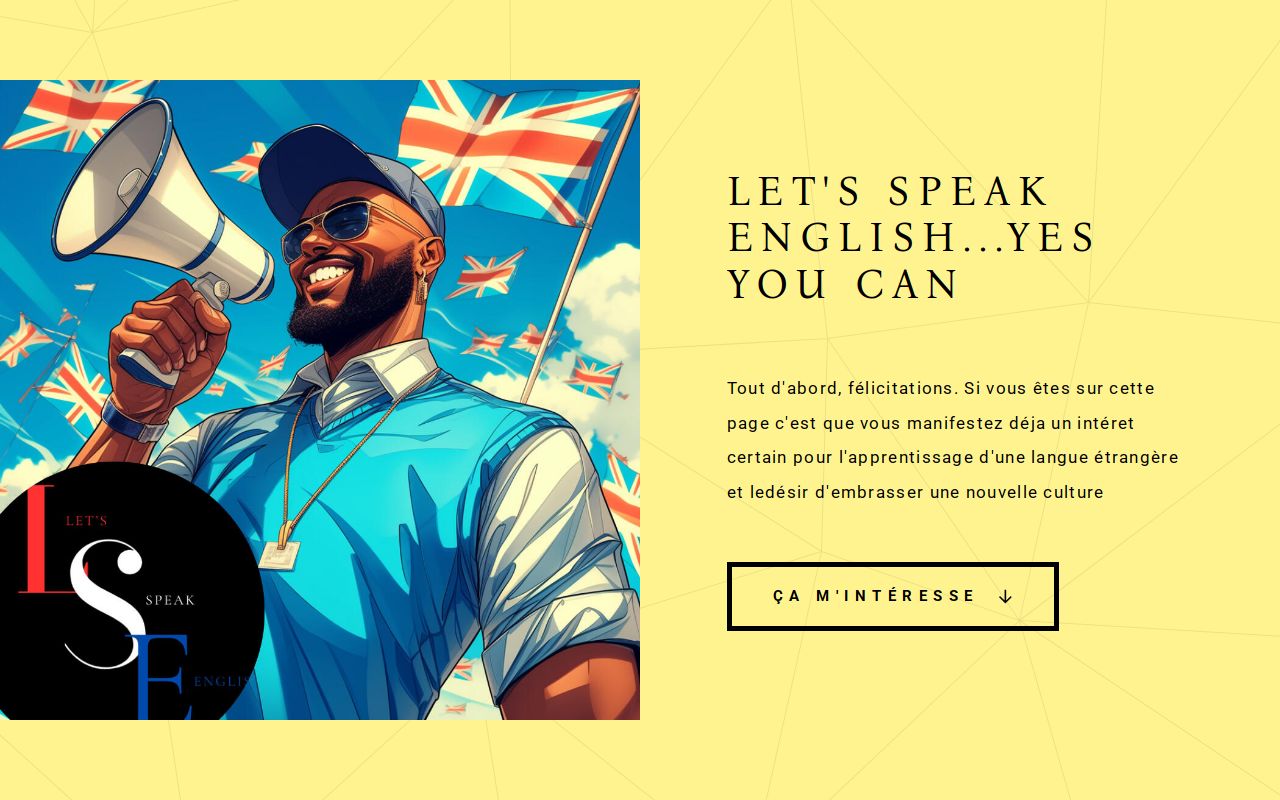 Let's speak english platform